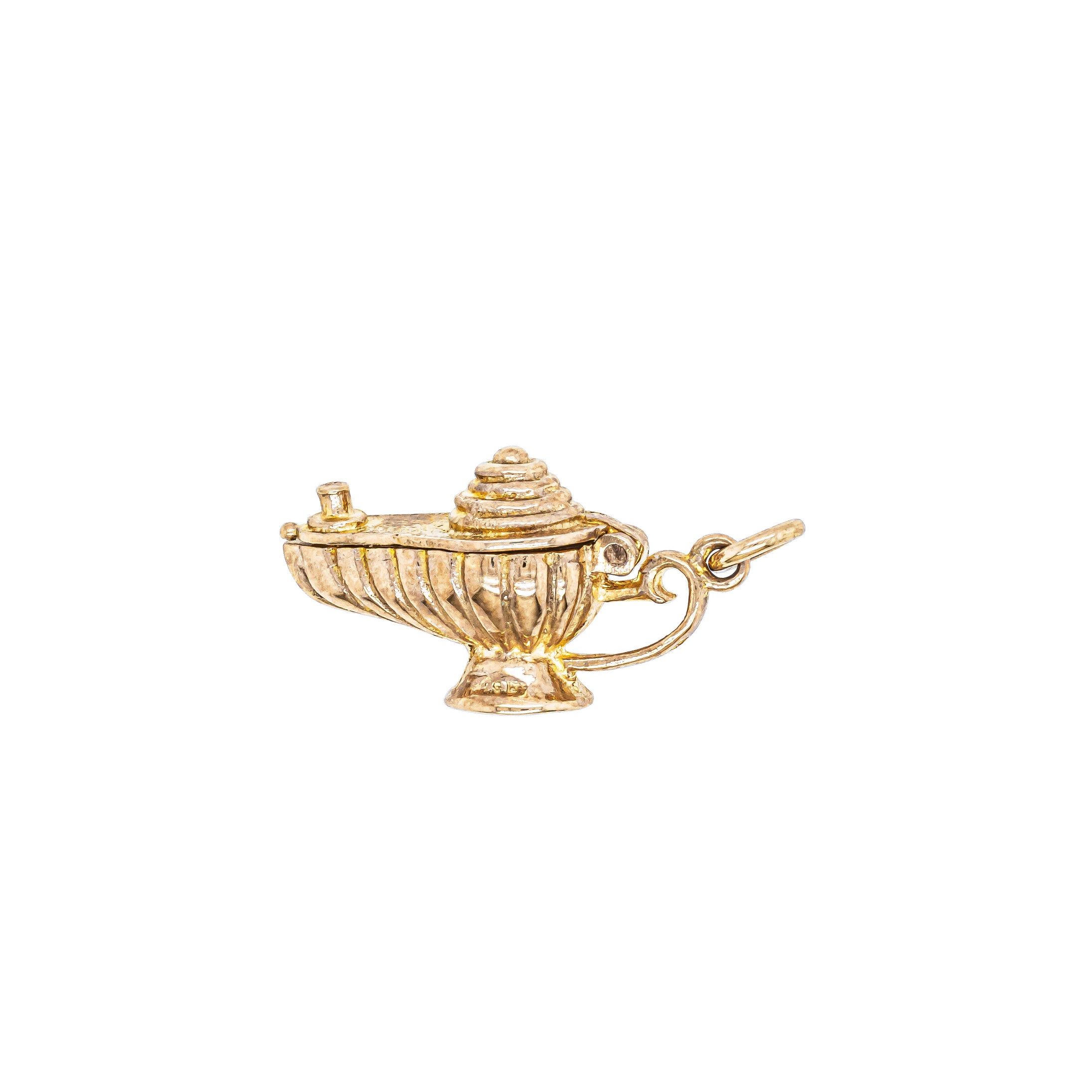 Deja Vu 9ct Yellow Gold Genie Lamp Charm -Walker & Hall