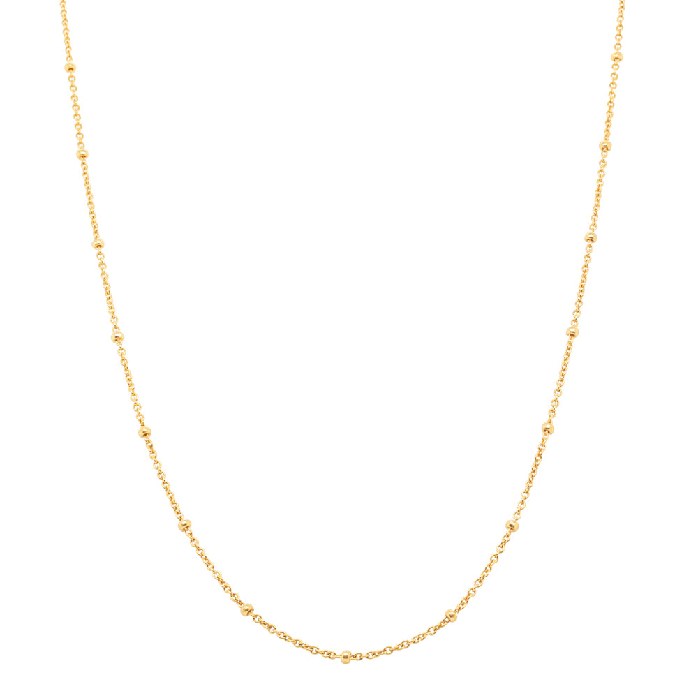 9ct Yellow Gold Gimlet Chain - Walker & Hall