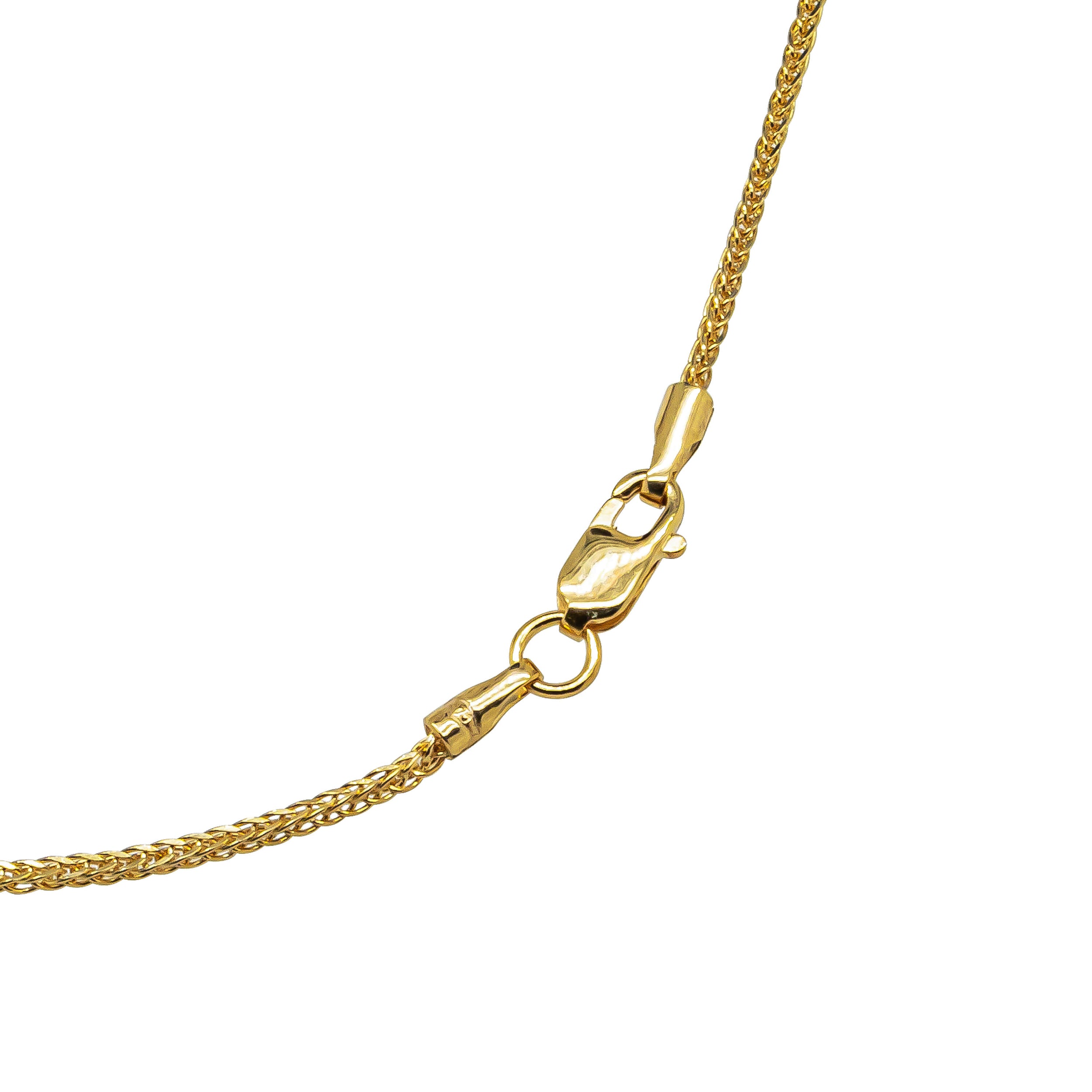 9ct Yellow Gold Scattered Ball Necklace - Walker & Hall