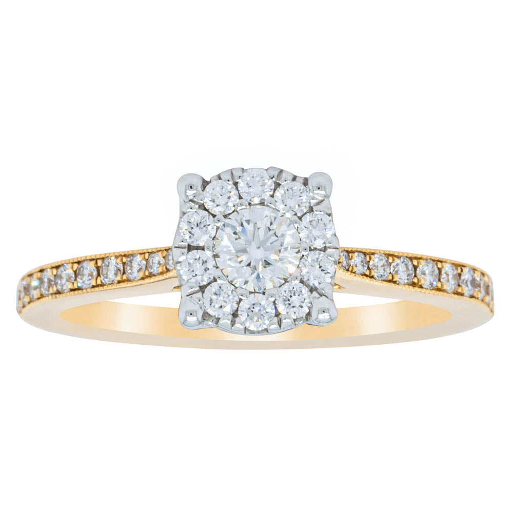 18ct Yellow Gold Diamond Galaxis Ring - Walker & Hall